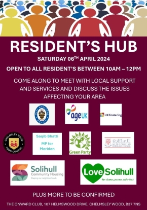 Upcoming events - Chelmsley Wood Town Council